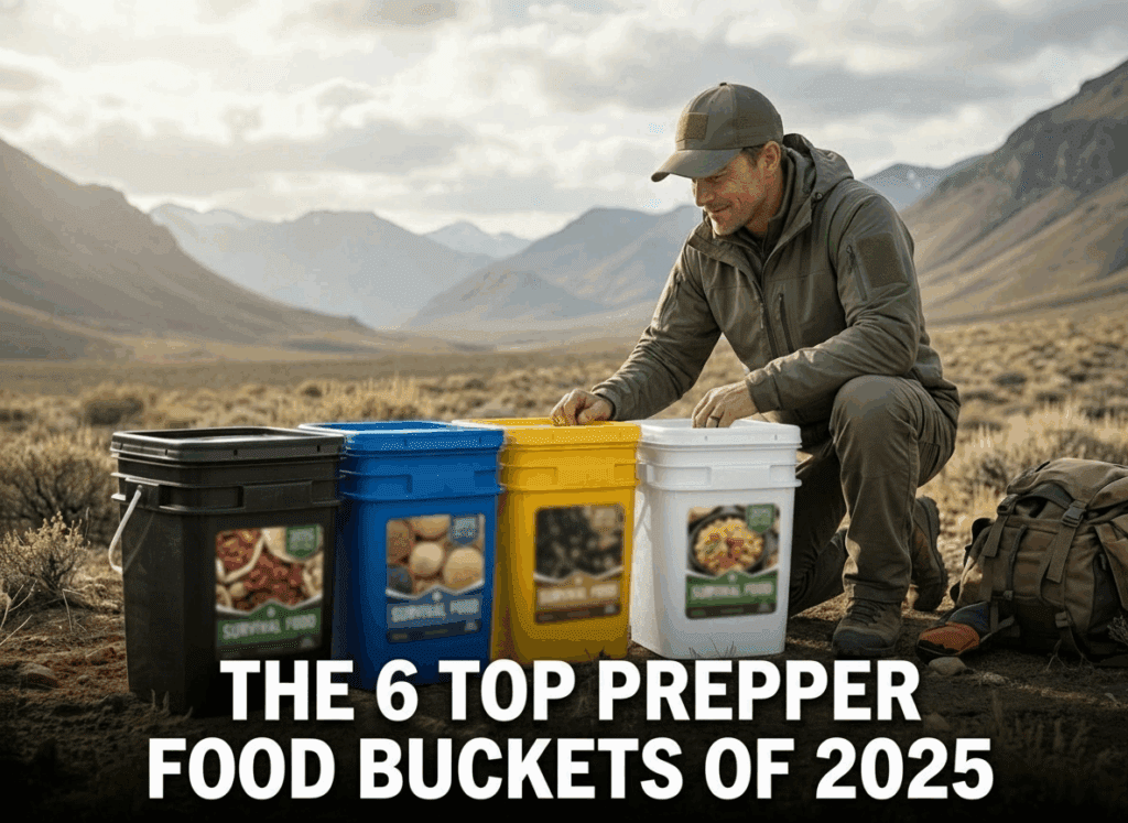The 6 Top Prepper Food Buckets of 2025 | Modern Warrior Project